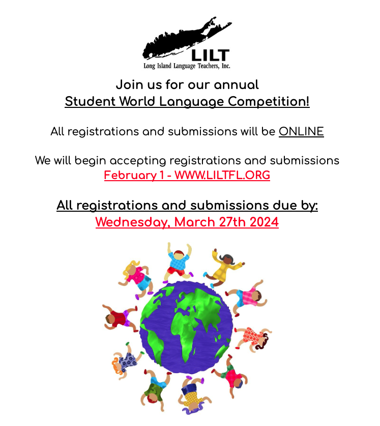 Events – LILT | Long Island Language Teachers, Inc